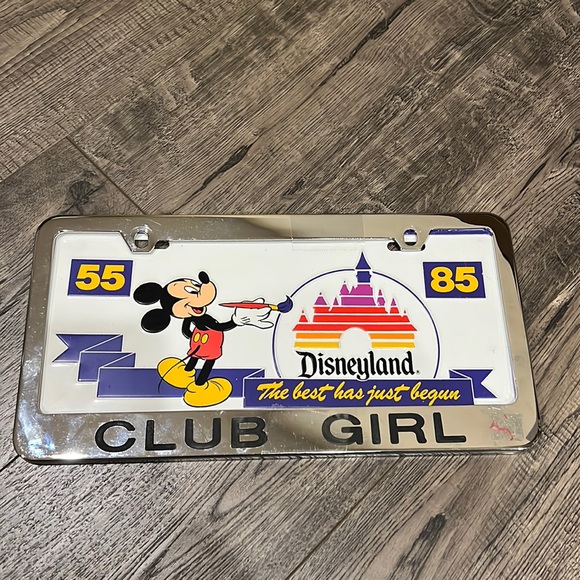 Disney | Other | Disney Car License Plate Mickey Mouse | Poshmark